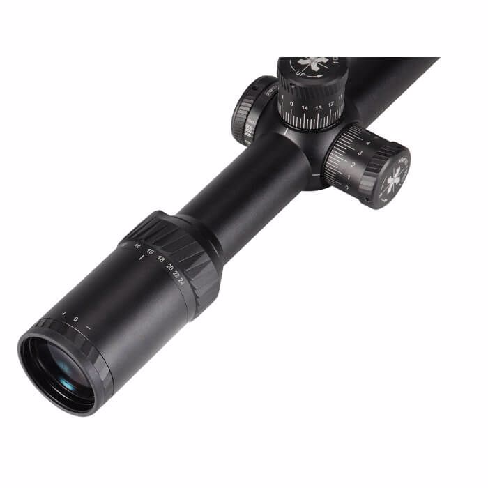 Axeon Optics 6-24X50 Long Distance Range Rifle Scope with Side Focus ...